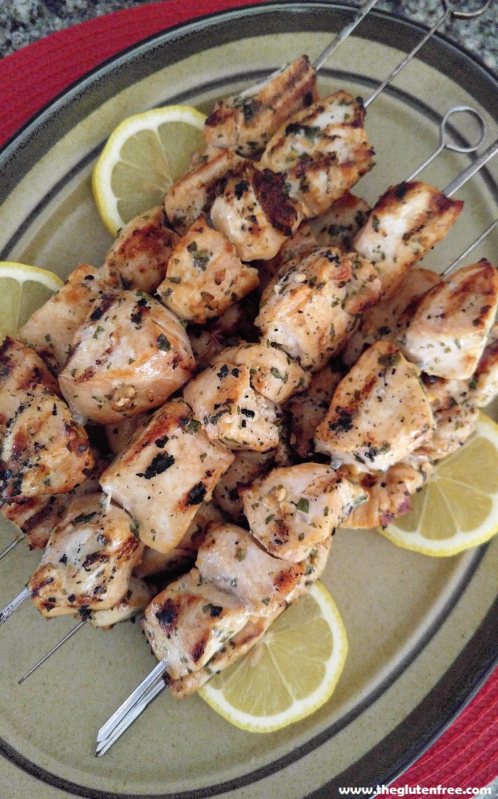 Gluten Free Chicken Kabobs | The Gluten Free