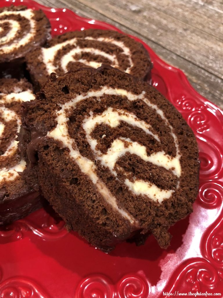 Gluten Free Chocolate Cream Roll | The Gluten Free