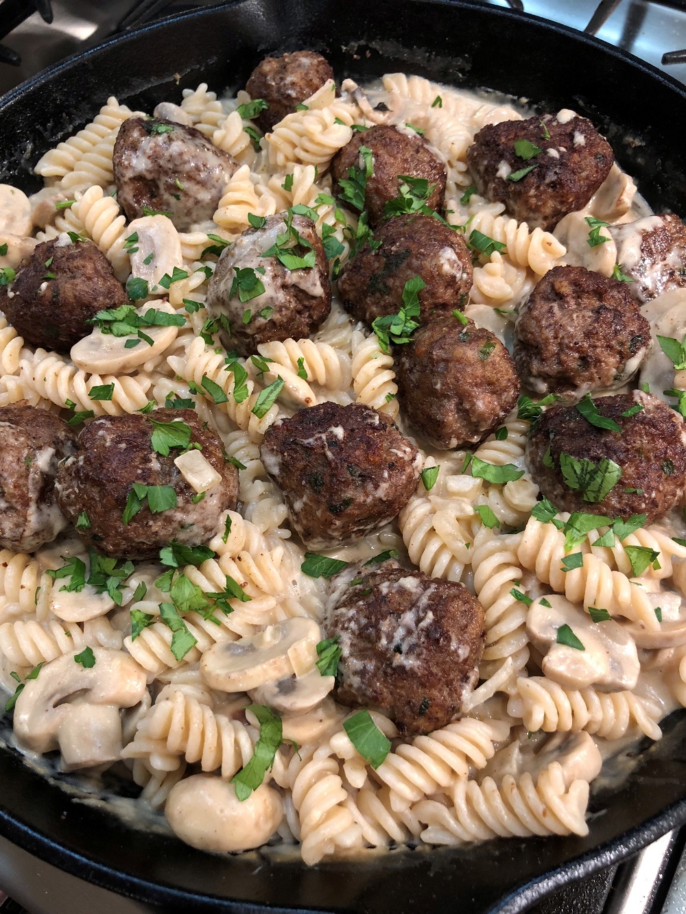Gluten Free Meatball Stroganoff | The Gluten Free