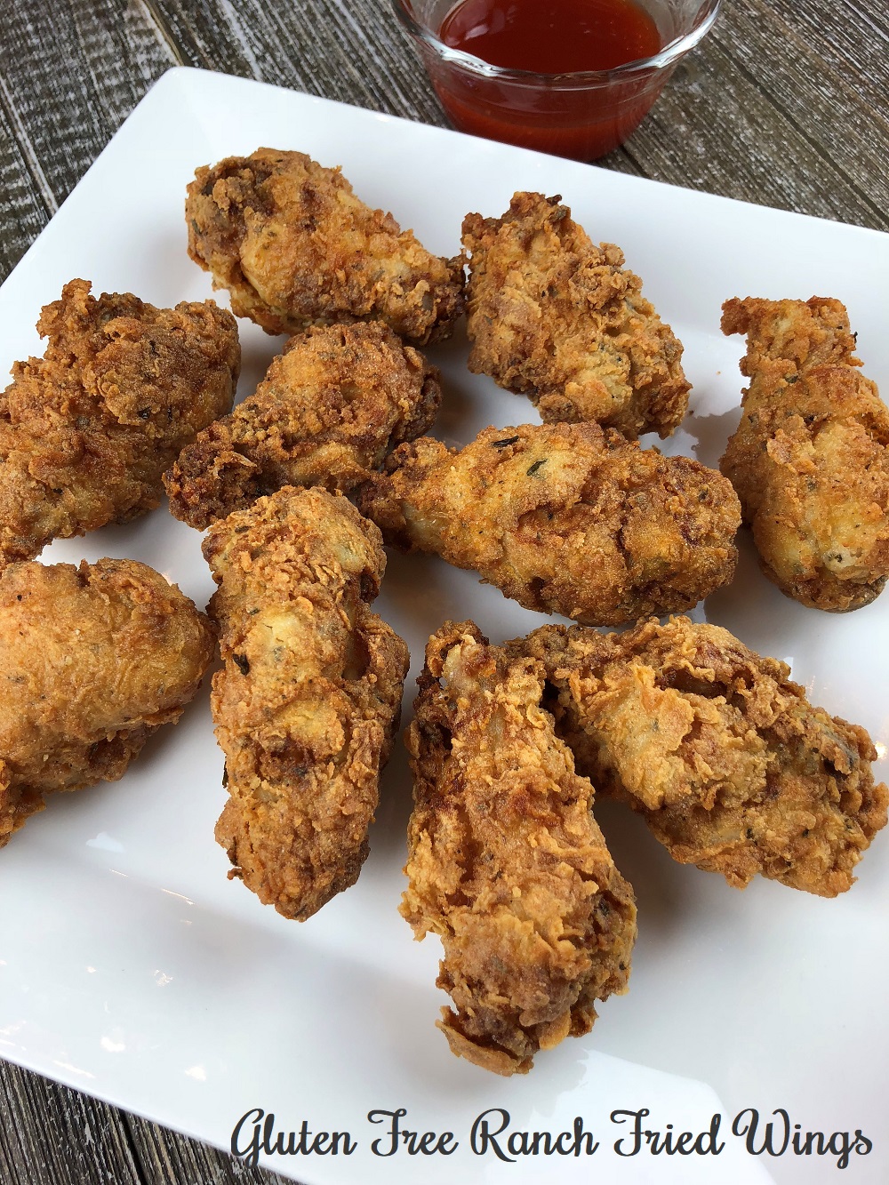 Gluten Free Ranch Fried Wings | The Gluten Free