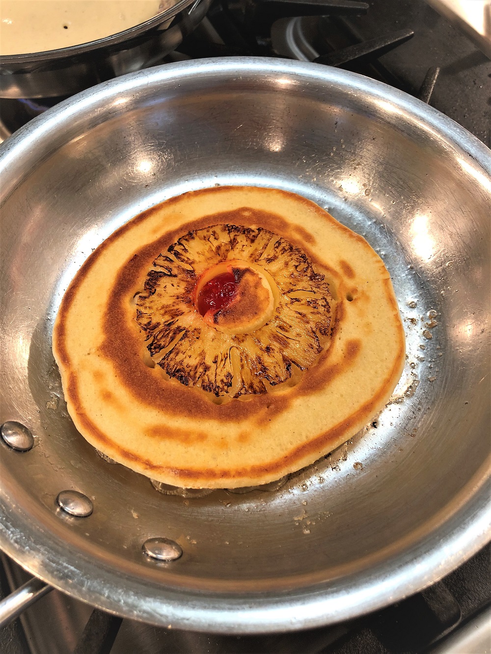 Gluten Free Pineapple Upside Down Pancakes | The Gluten Free